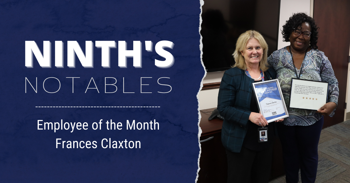 Ninth's Notable - Frances Claxton | Ninth Judicial Circuit Court of Florida