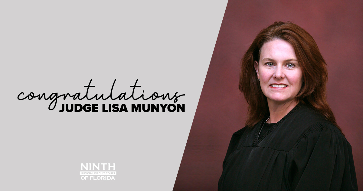 Judge Lisa T. Munyon to Receive the Honorable James G. Glazebrook Award ...